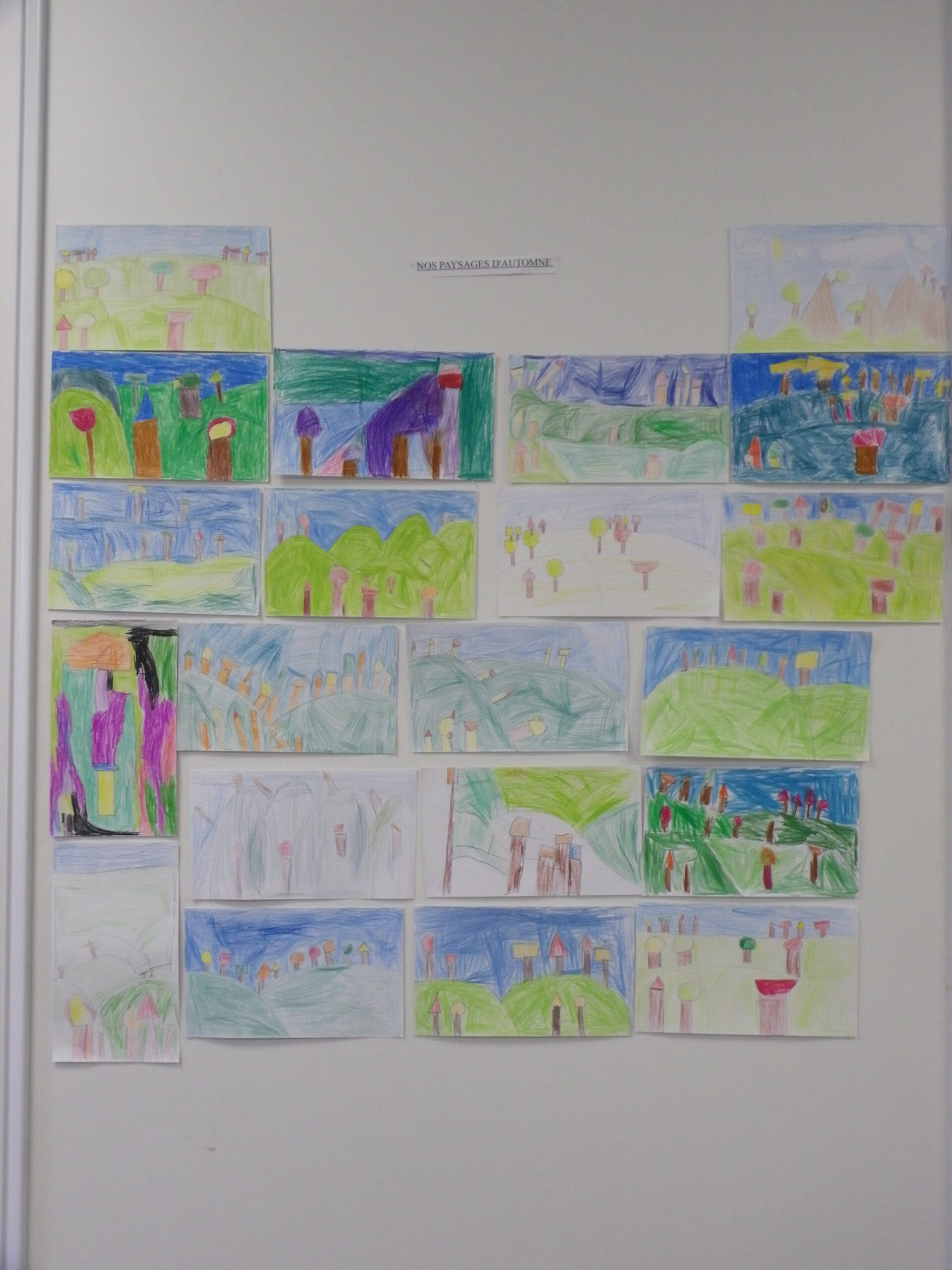 Oeuvres d’art en CP CE1 – Ecole Saint Joseph